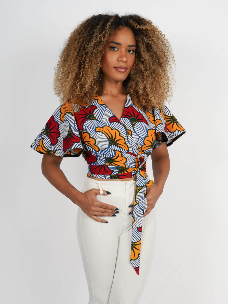 Top cache-coeur Abidjan - Bandama Clothing